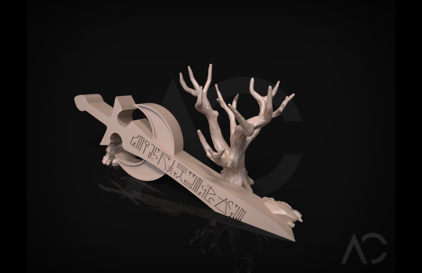 Free STL file Eldar Scenery Element ⚔ ・Model to download and 3D print・Cults