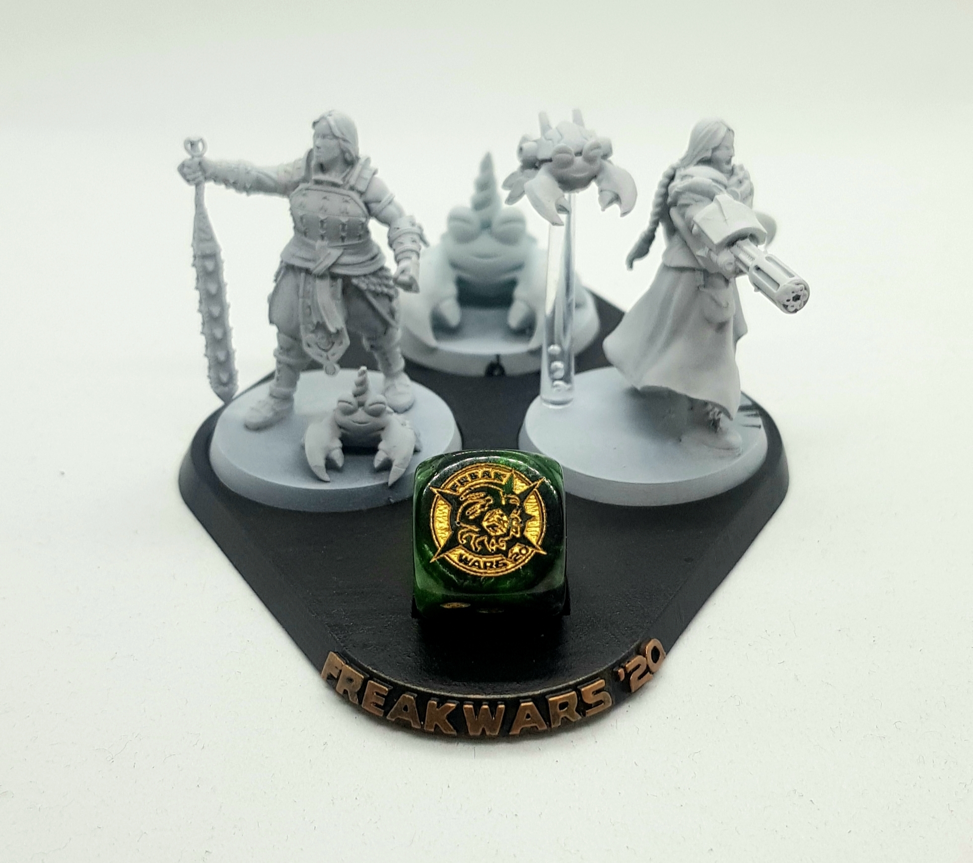 🎲 FreakWars Miniatures Exhibition Bases・Free STL File for ・Cults