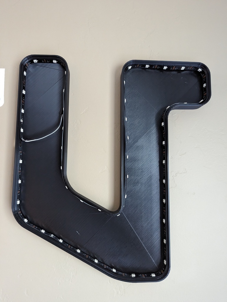 Free 3D file LED wall sign - Aurebesh "MAKE" 🚩 ・Object to download and ...