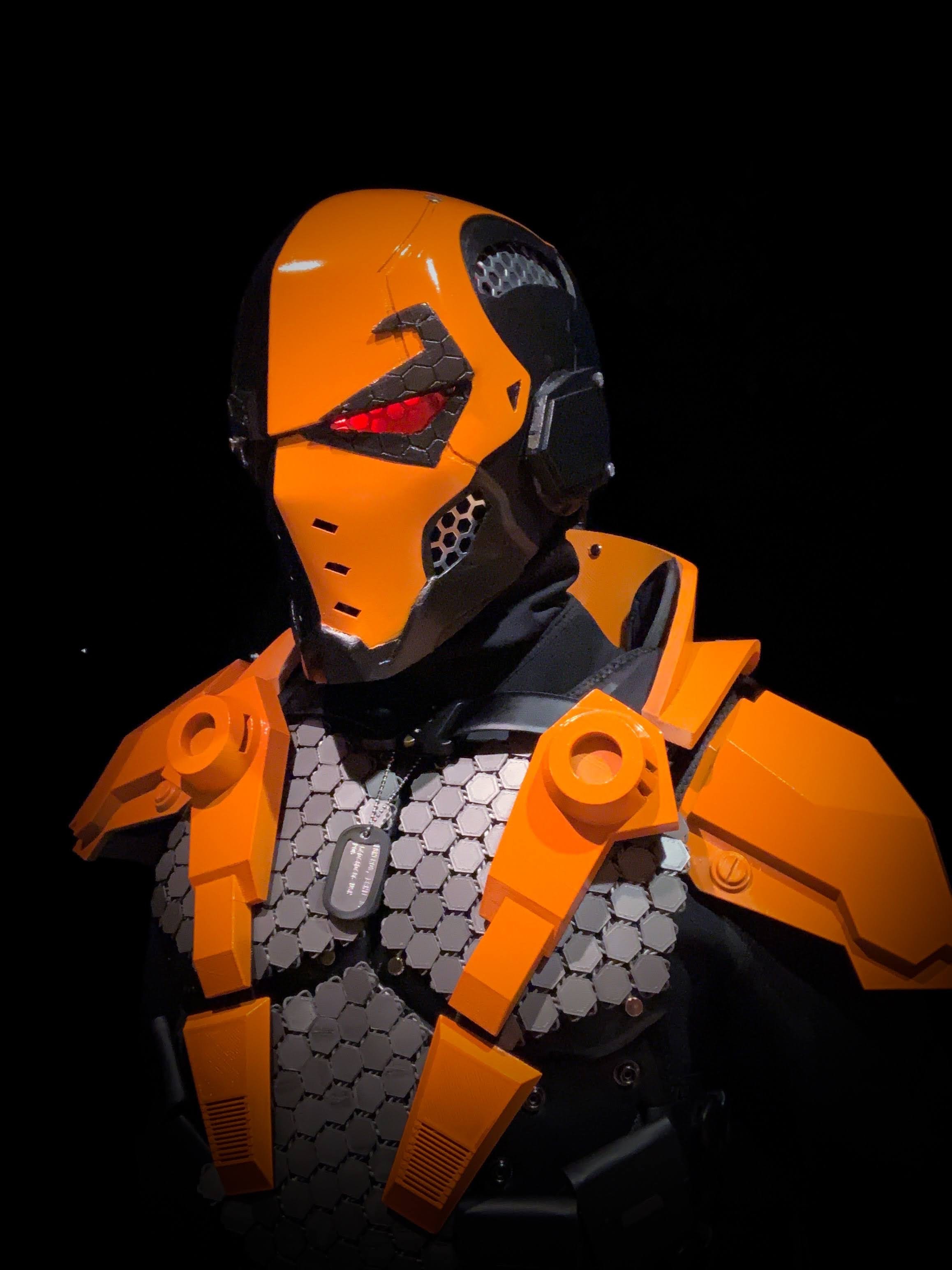 🪖 Deathstroke Helmet・ 3D File for ・Cults