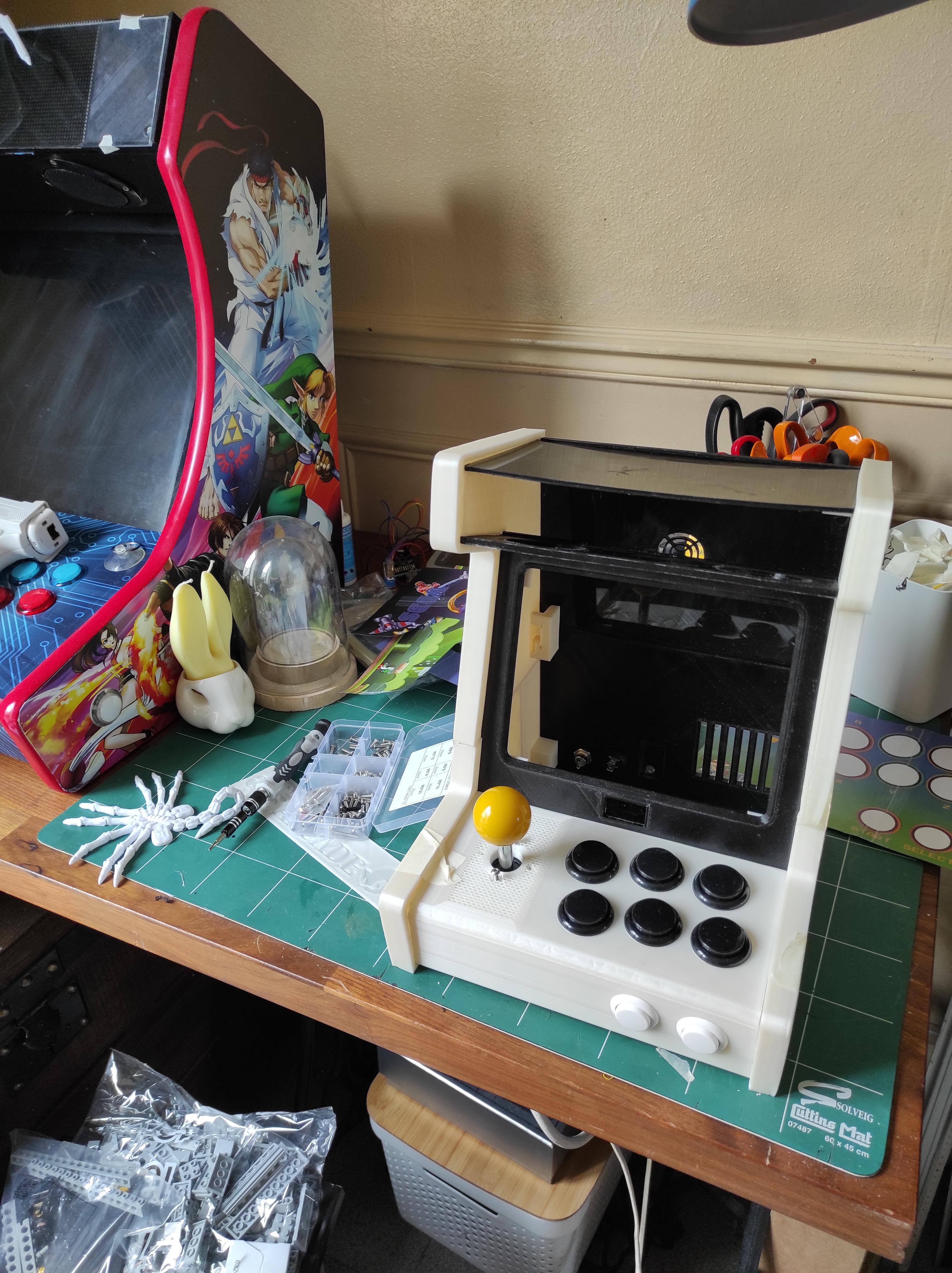 3D print Mini Arcade machine・Cults