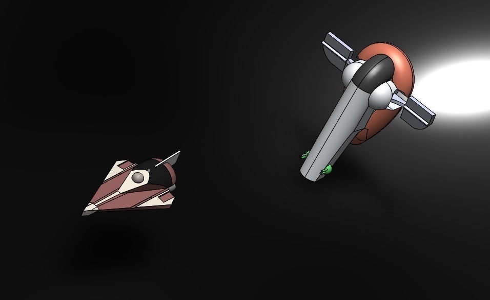 🚢 Delta ship 7・Free STL File for ・Cults