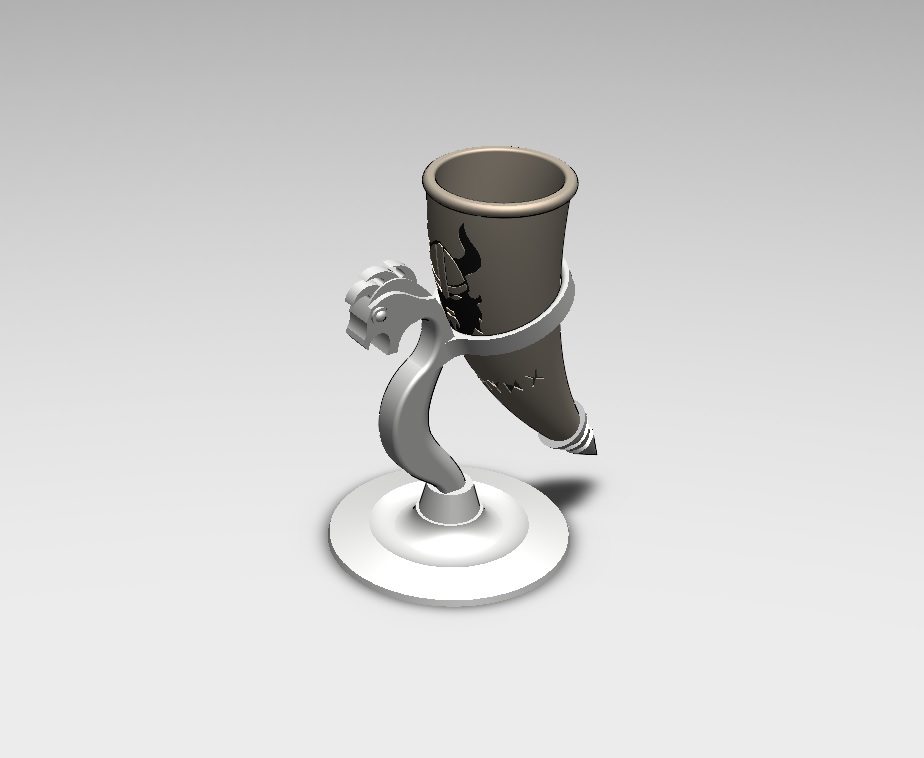 🍹 GIMLI's Drinking Horn・ STL File for ・Cults