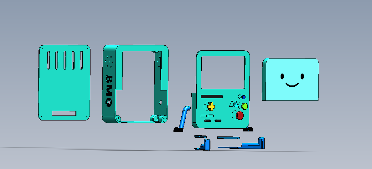 Archivo STL Soporte BMO para ¡Nintendo Switch! normal 🧸・Objeto de ...