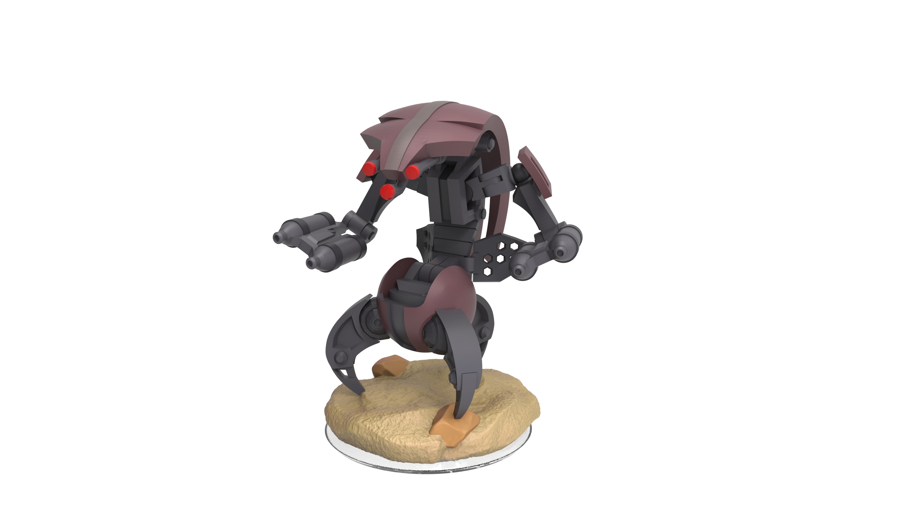 ♾️ Infinity Droideka Destroyer Droid・ STL File for ・Cults