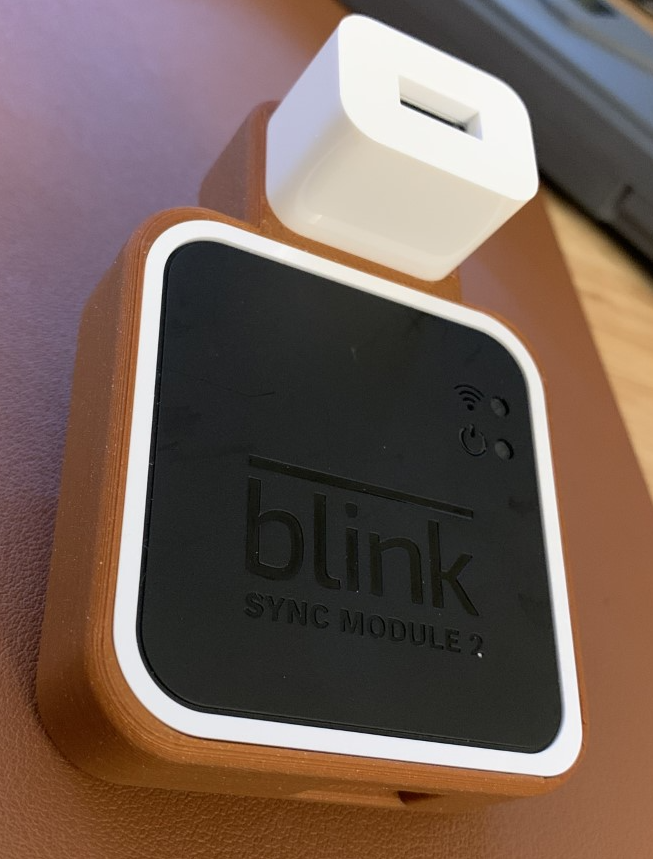 🏠 Blink Sync Module 2 Power Mount・Free 3D File for ・Cults
