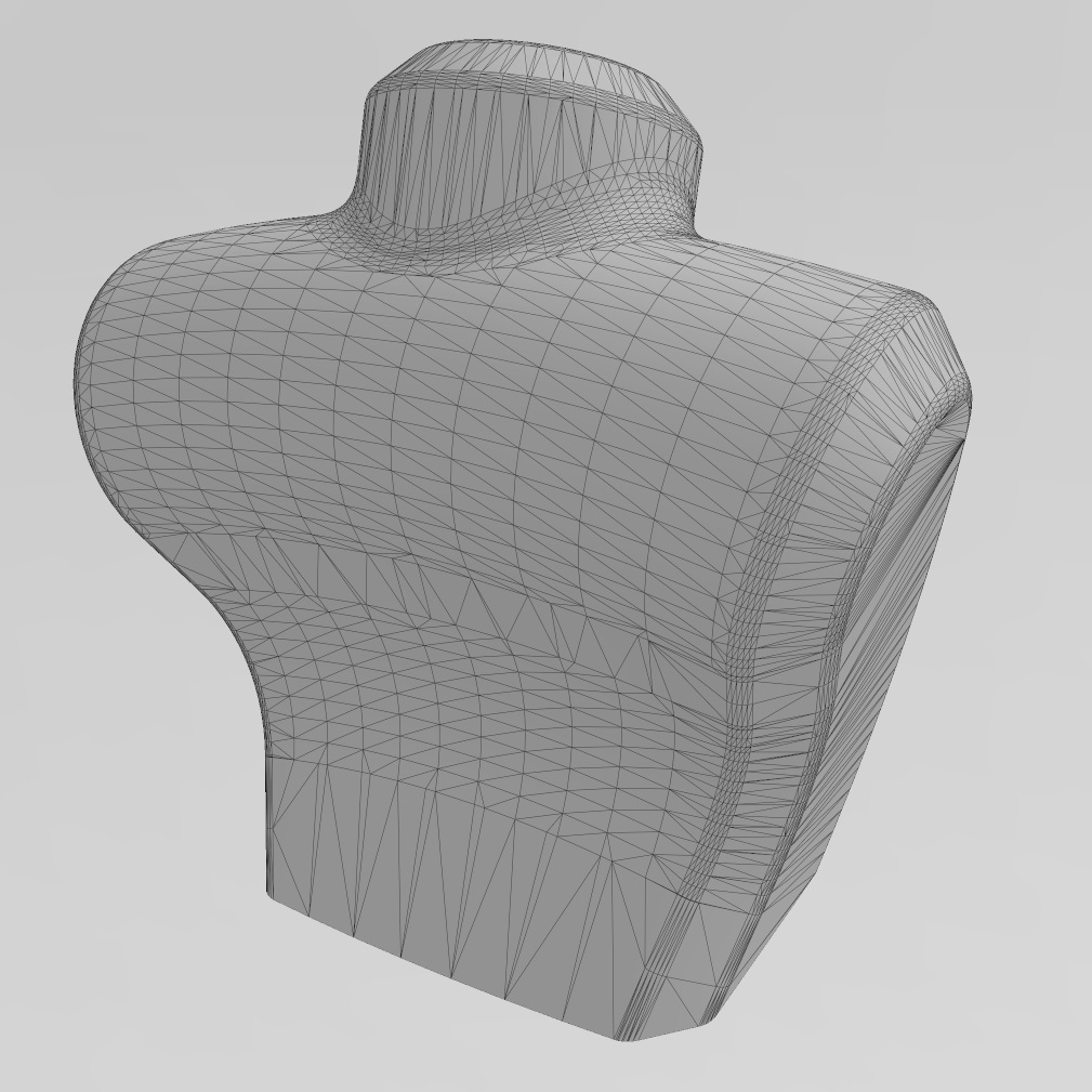 👤 Plastic mannequin bust for display 3D print model・ STL File for ・Cults