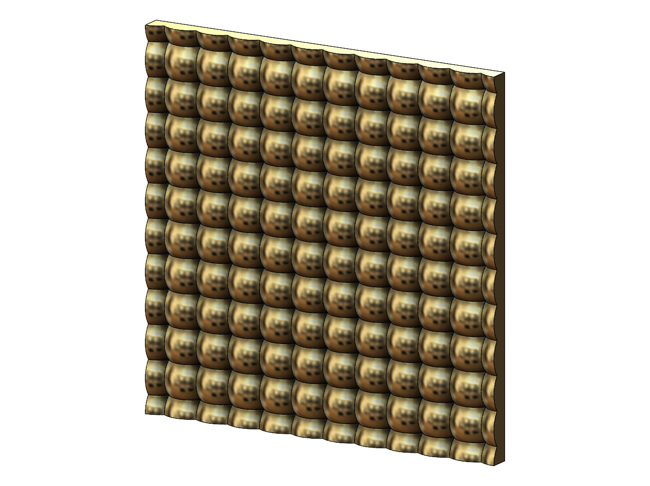 STL file Bubble pattern panel 3D print model 🍪 (3MF)・3D print object to ...