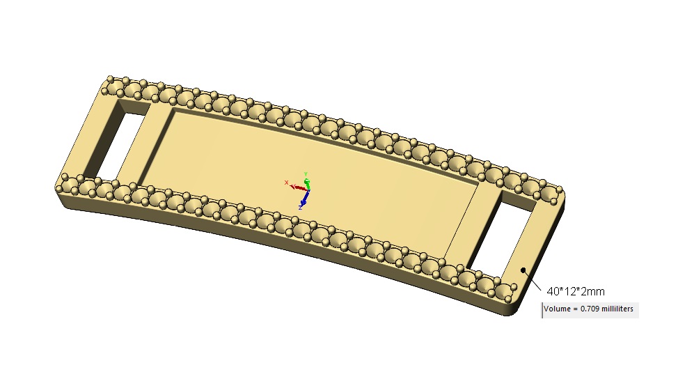 STL file Diamond ID rectangular bracelet plate 3D print model 💎・3D ...