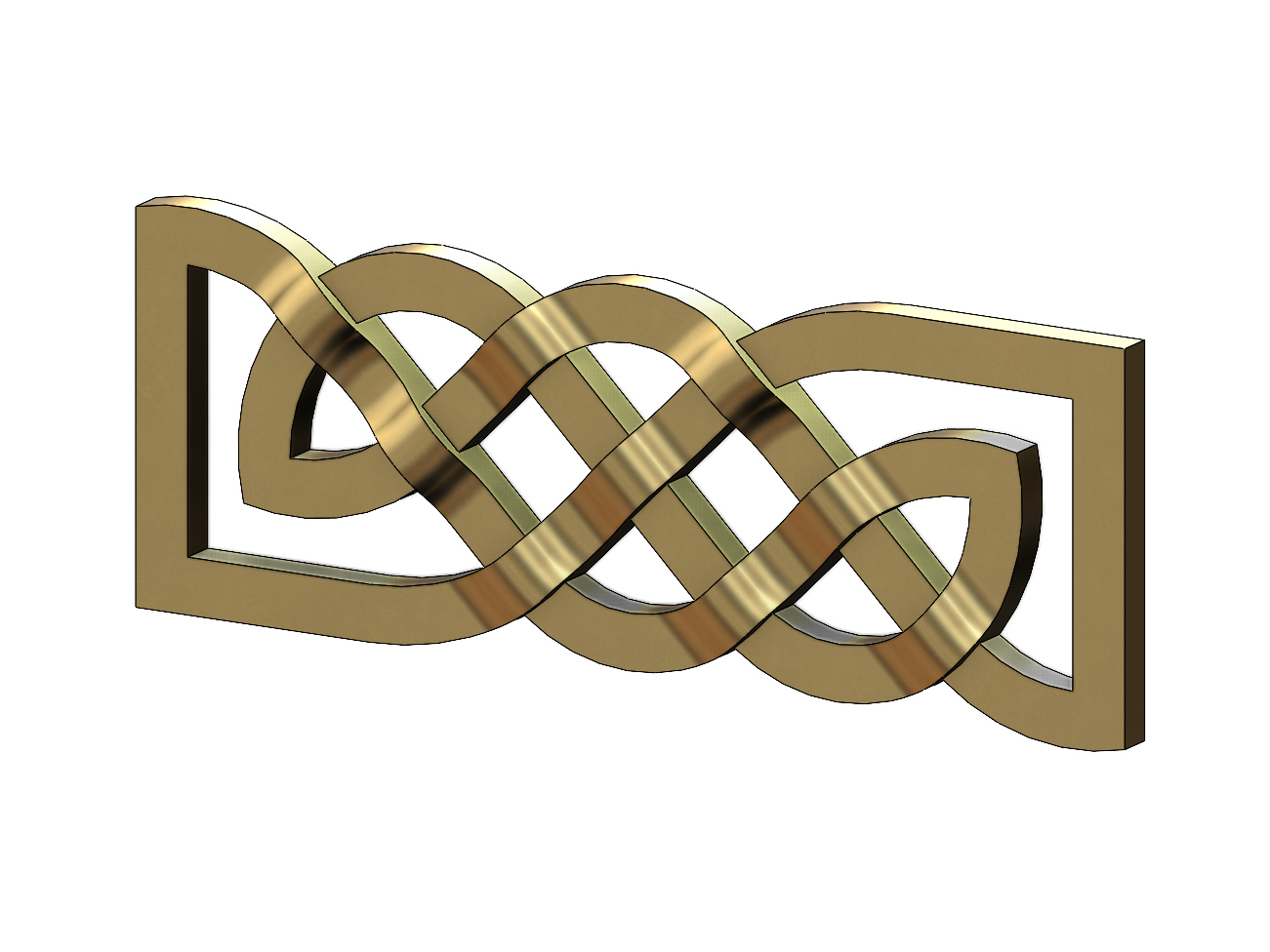 💍 Collection of basic celtic knots ornaments 3D print model・ STL File ...