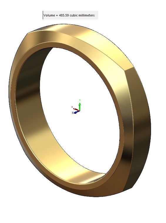 STL file Rounded square band 3D print model 🟪 (3MF and STEP)・3D printer ...