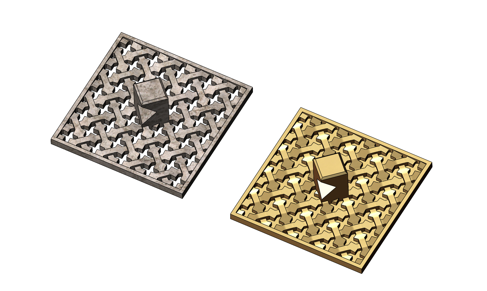 STL file Moucharabieh box and vase 3D print model 📦 (3MF)・3D printer ...