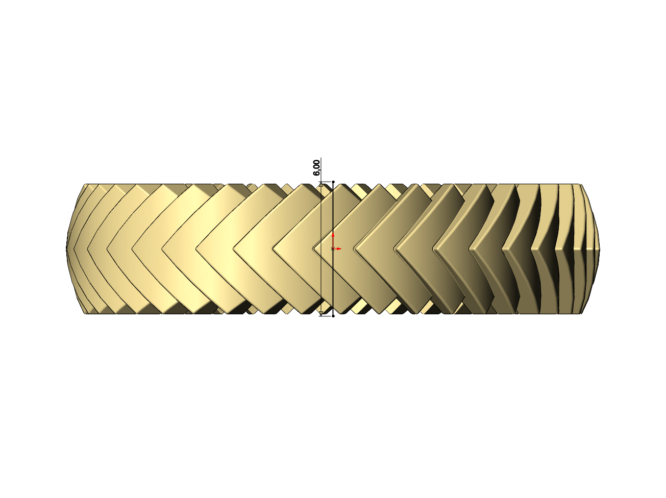 STL file Arrow stacker eternity band US sizes 5to10 3D print model 🏹 ...