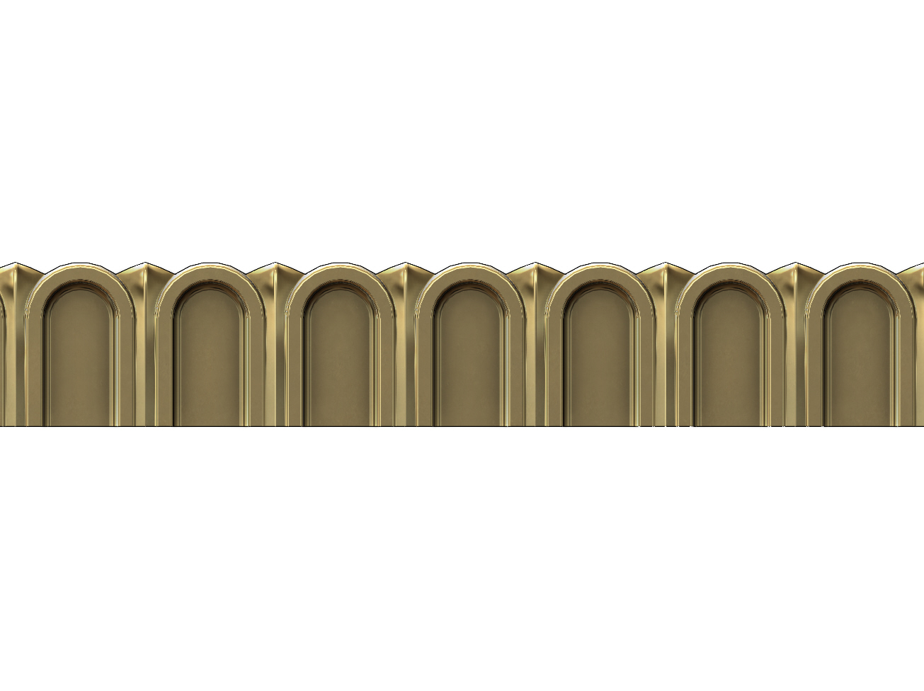 🥖 Roman Fluted linear molding relief and 3D print model・ STL File for ...
