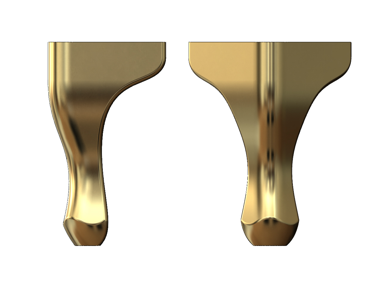 STL file Antique Queen Anne Leg and Feet Relief 3D print model 👸・3D ...