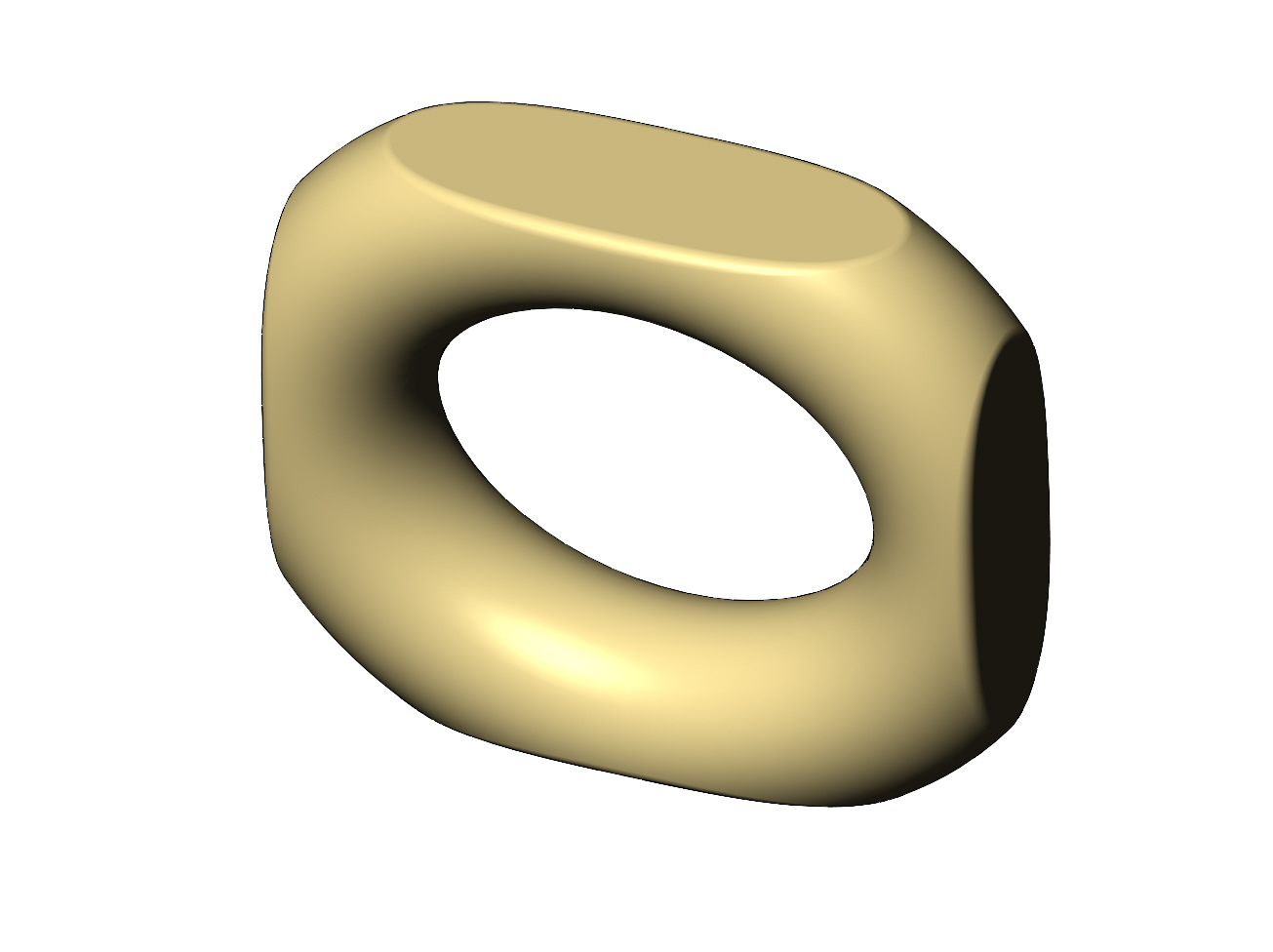 🤏 Faceted small bracelet and chain link 3D print model・ STL File for ・Cults