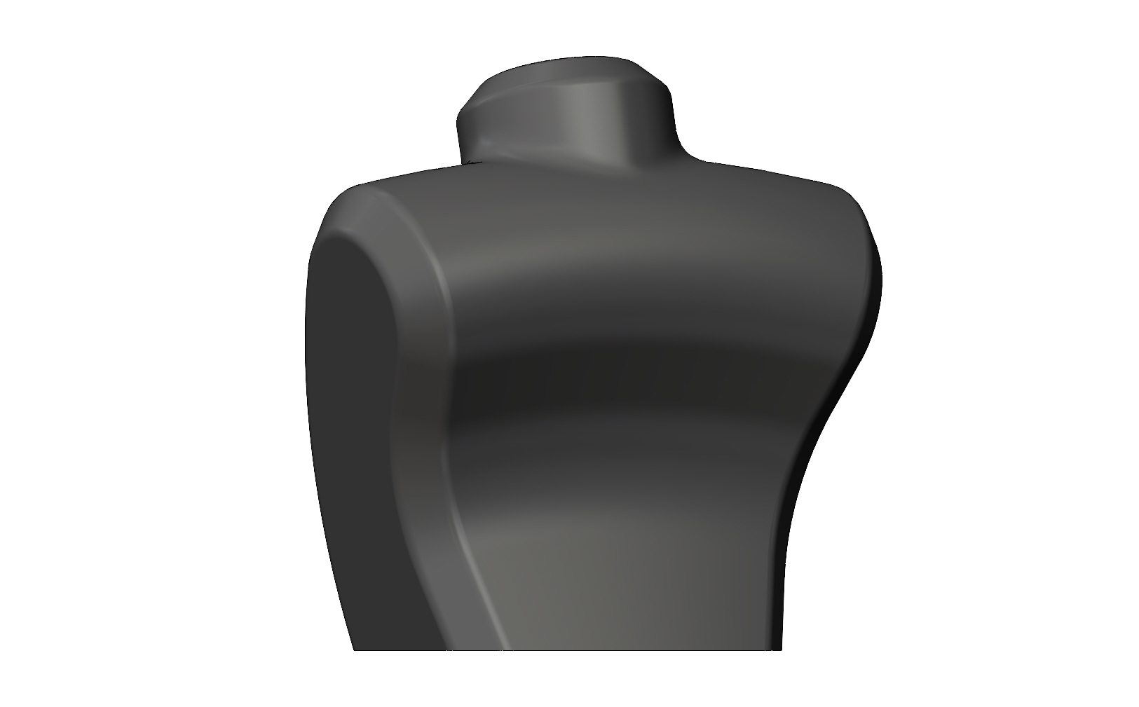 👤 Plastic mannequin bust for display 3D print model・ STL File for ・Cults