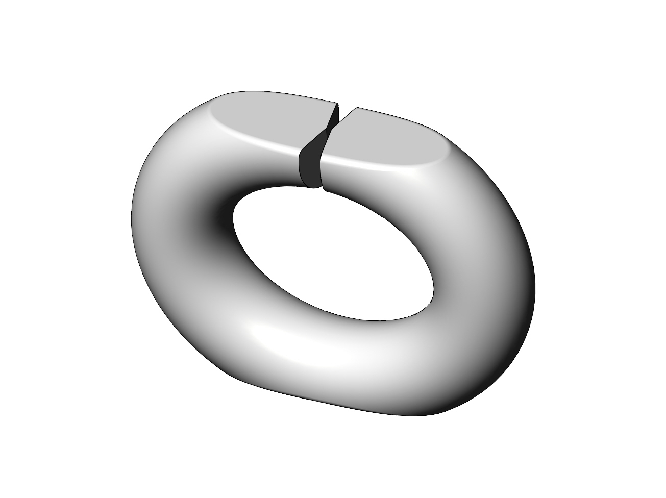 🤏 Faceted small bracelet and chain link 3D print model・ STL File for ・Cults