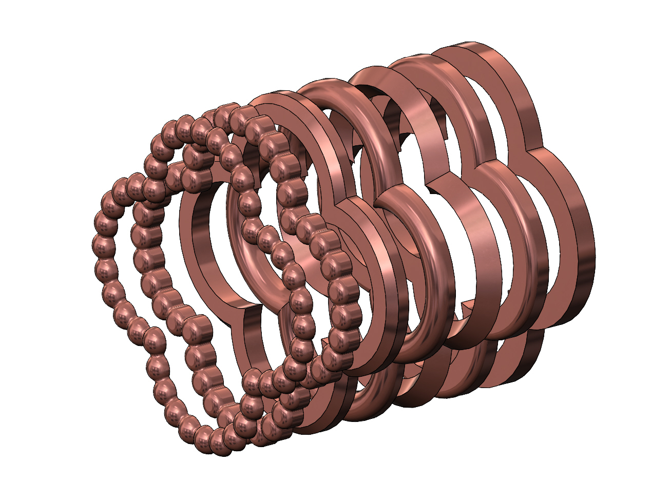 STL file Alhambra motif frames 3D print model 🚐 (3MF, DXF, and STEP)・3D ...