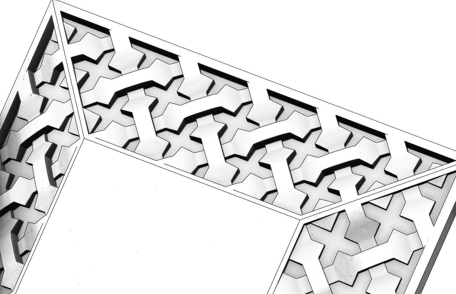 Fichier STL Panneau moucharabieh en arabe 🏛️・Plan imprimable en 3D à ...
