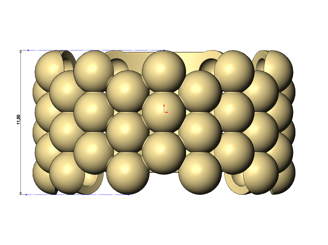 STL file Large caviar bubble statement ring 3D print model 💍 (3MF)・3D printer model to download ...