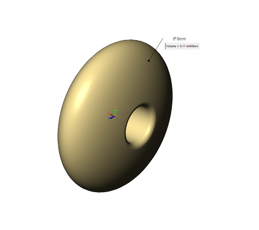 STL file Elliptical bead and bracelet charm sizes 5to8mm 3D print model ...