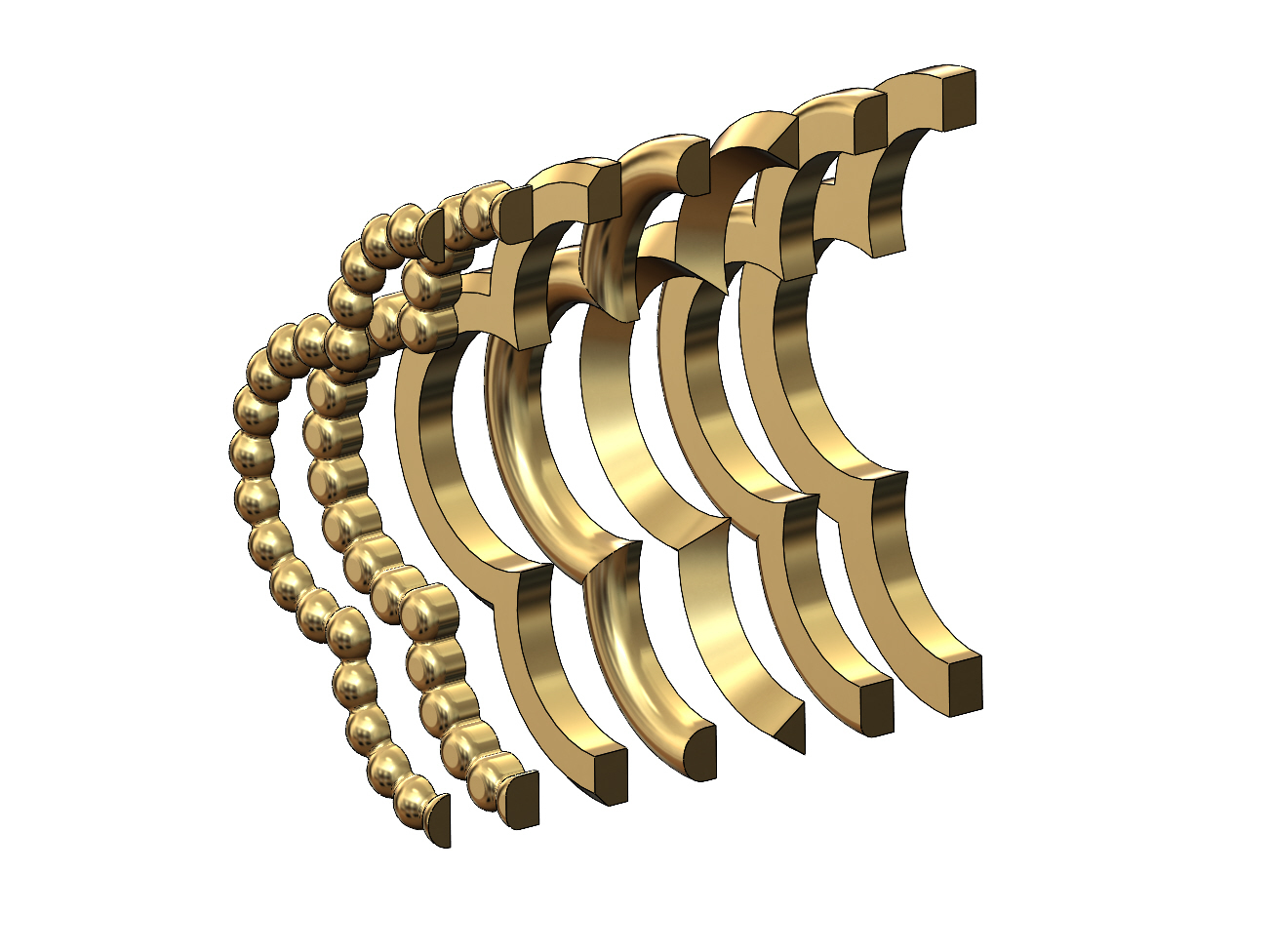 STL file Alhambra motif frames 3D print model 🚐 (3MF, DXF, and STEP)・3D ...