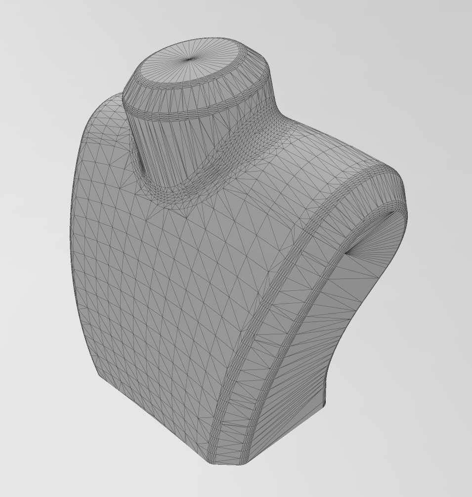 👤 Plastic mannequin bust for display 3D print model・ STL File for ・Cults