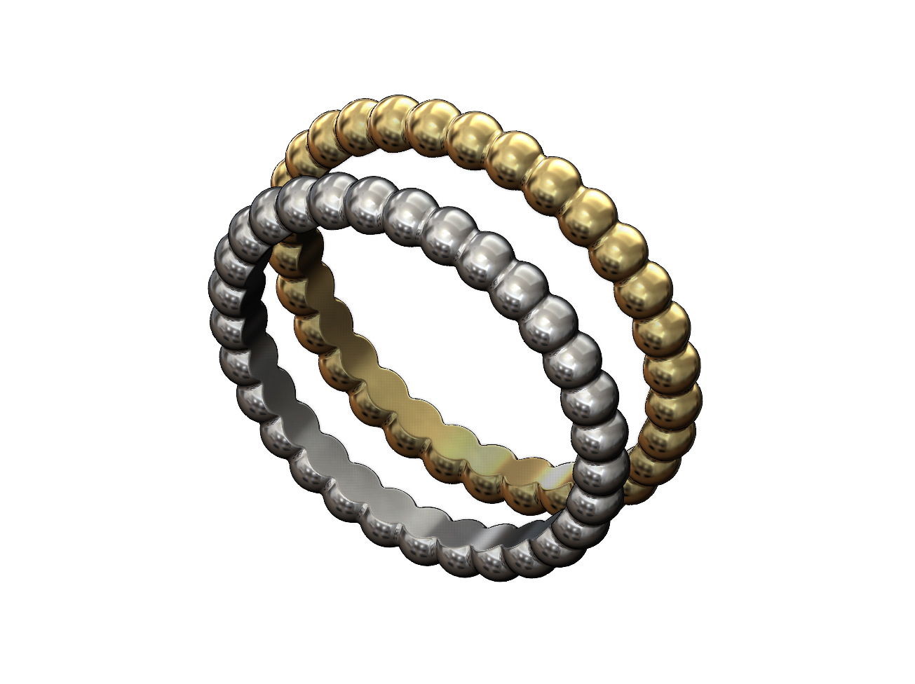 Файл STL Bubble pattern band 3D print model 💍・Шаблон для 3D-печати для ...