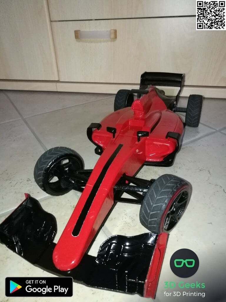 3D printing OpenRC F1 car - 1:10 RC Car・Cults