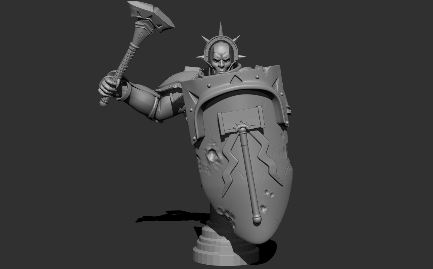 STL file Stormcast bust 👤 ・3D printing design to download・Cults