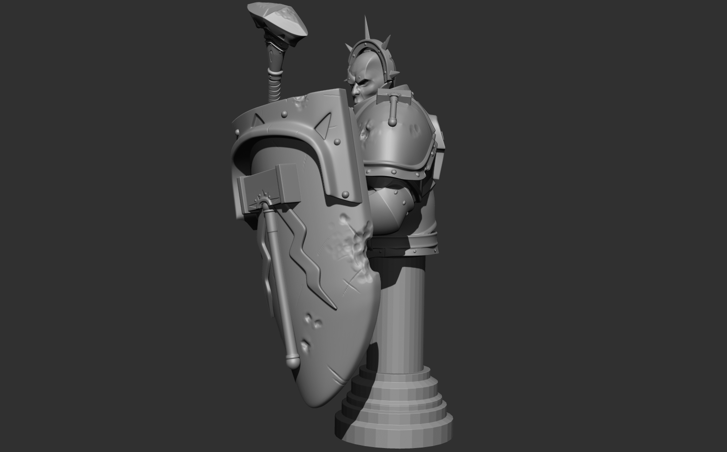 STL file Stormcast bust 👤 ・3D printing design to download・Cults