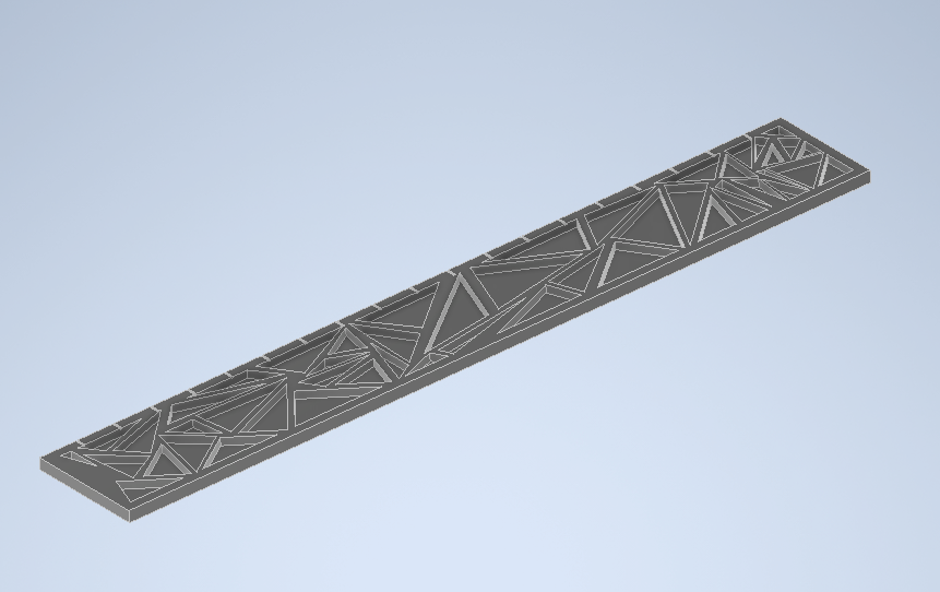 Archivo STL Regla triangular de 20 cm. 🔧 ・Modelo imprimible en 3D para ...