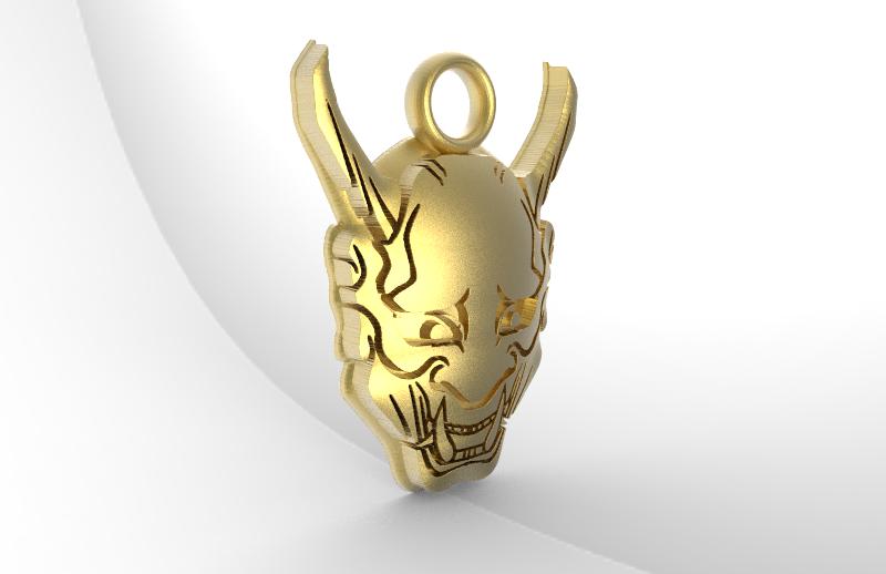 STL file Devil pendant 😈 ・3D printing design to download・Cults