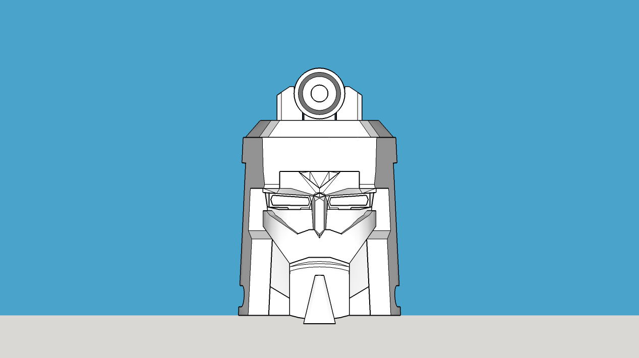 🤖 Titans Return Sweep Face for TR Scourge・Free STL File for ・Cults