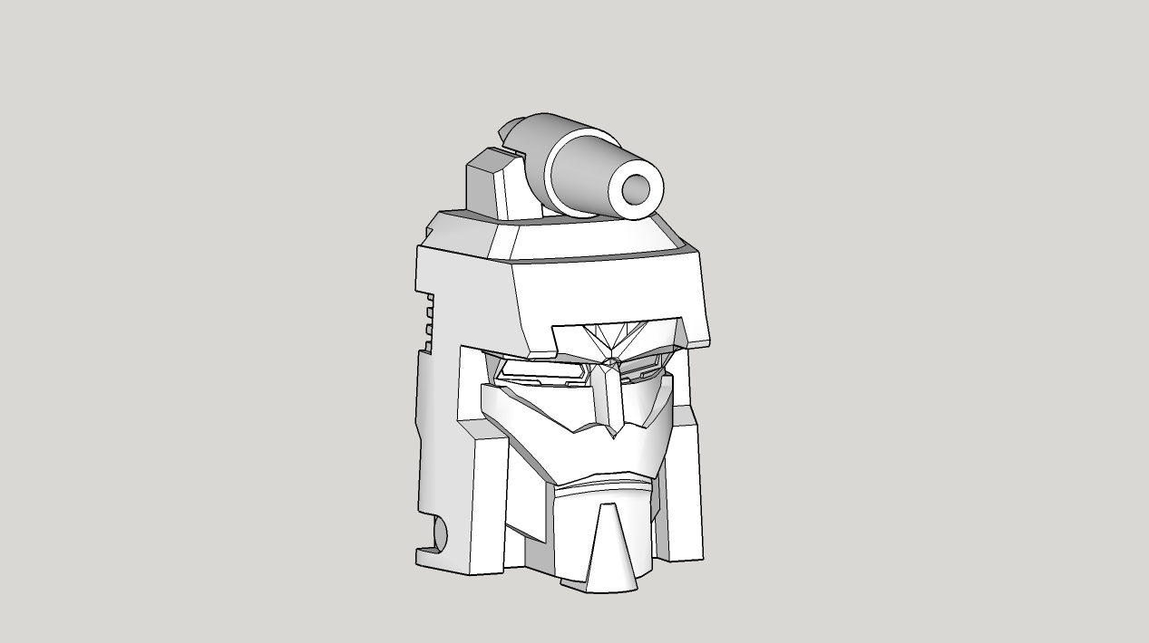 🤖 Titans Return Sweep Face for TR Scourge・Free STL File for ・Cults