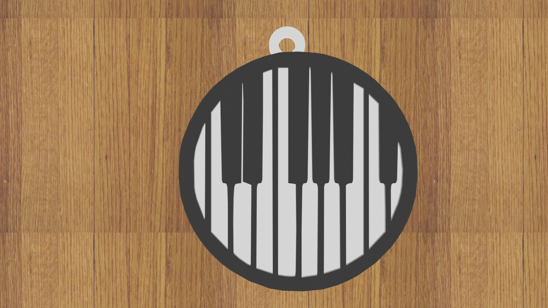 STL file KEYCHAIN MUSIC 🗝️ ・3D printable model to download・Cults