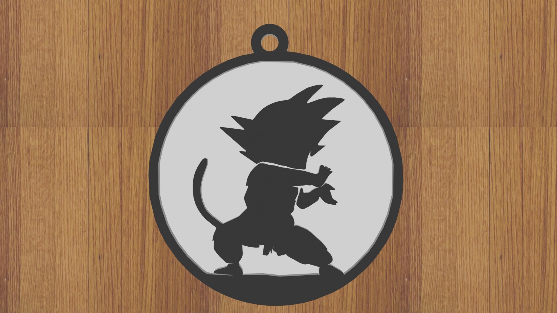 STL file GOKU DRAGON BALL KEYCHAIN 🐉 ・3D print model to download・Cults