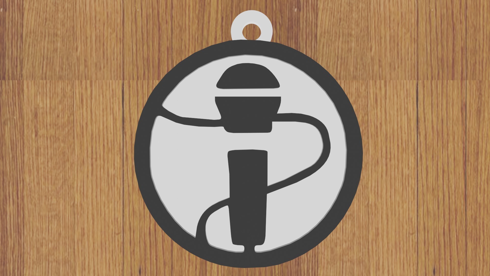 Archivo STL KEYCHAIN MICROPHONE 🗝️ ・Design para impresora 3D para ...