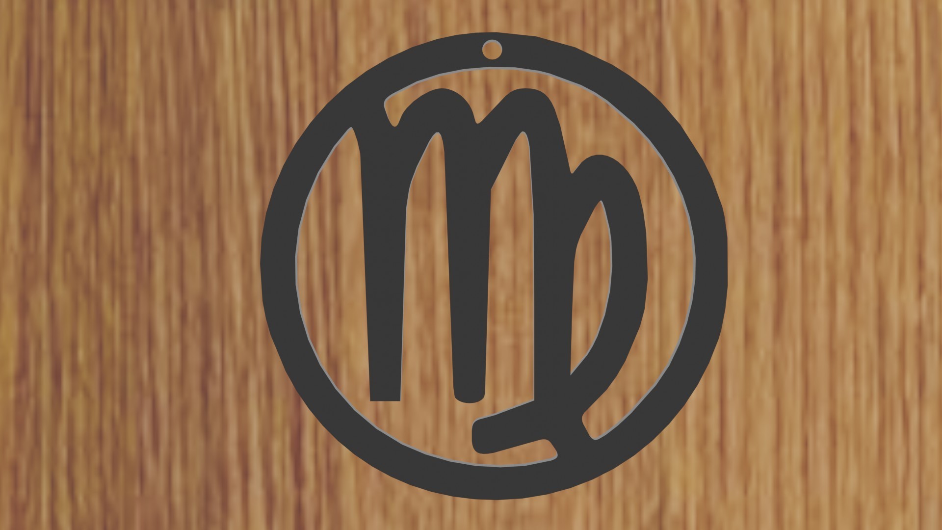 STL file PENDANT virgo signs of the zodiac ♍ ・3D printing idea to ...