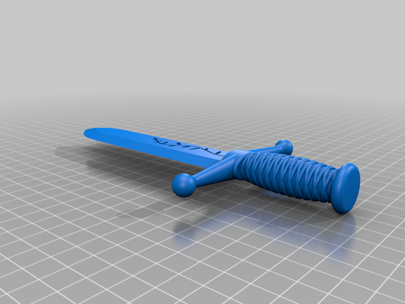 Free 3D file Ornamental Dagger 🗡️ ・3D printable design to download・Cults