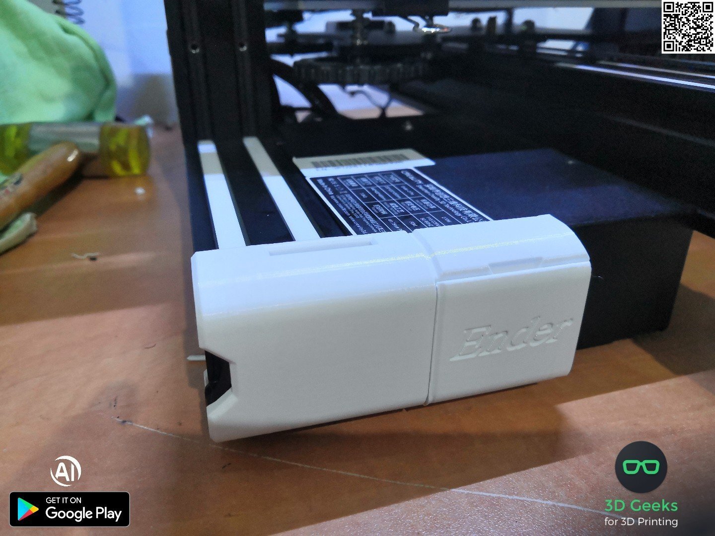 3D print Ender 3 Pro V2 Compact SD Card Adapter Housing V4・Cults