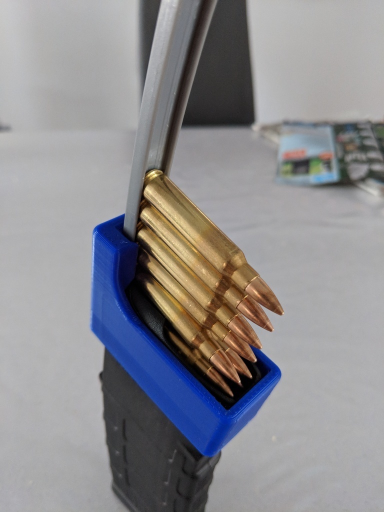 ⚽ Magpul AR15 Magazine Speedloader for GECO .223 REM clips・Free 3D File ...