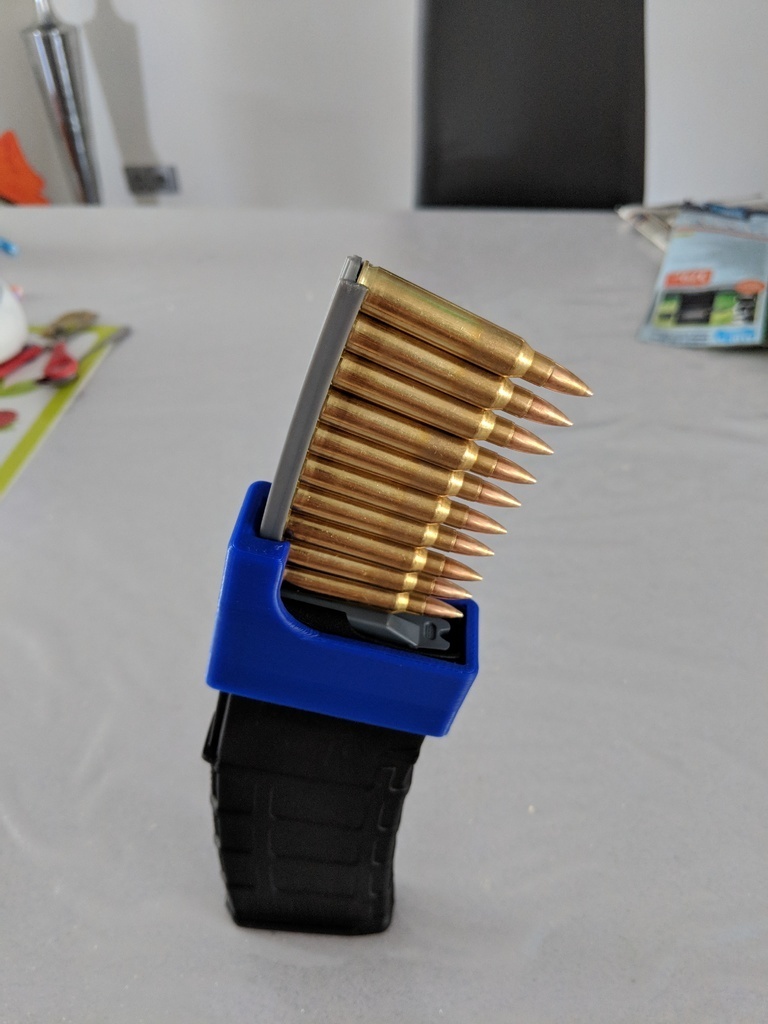 ⚽ Magpul AR15 Magazine Speedloader for GECO .223 REM clips・Free 3D File ...