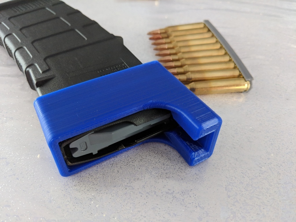 ⚽ Magpul AR15 Magazine Speedloader for GECO .223 REM clips・Free 3D File ...