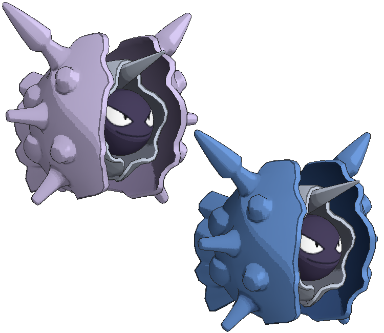 🐉 Cloyster・Free 3D File for ・Cults