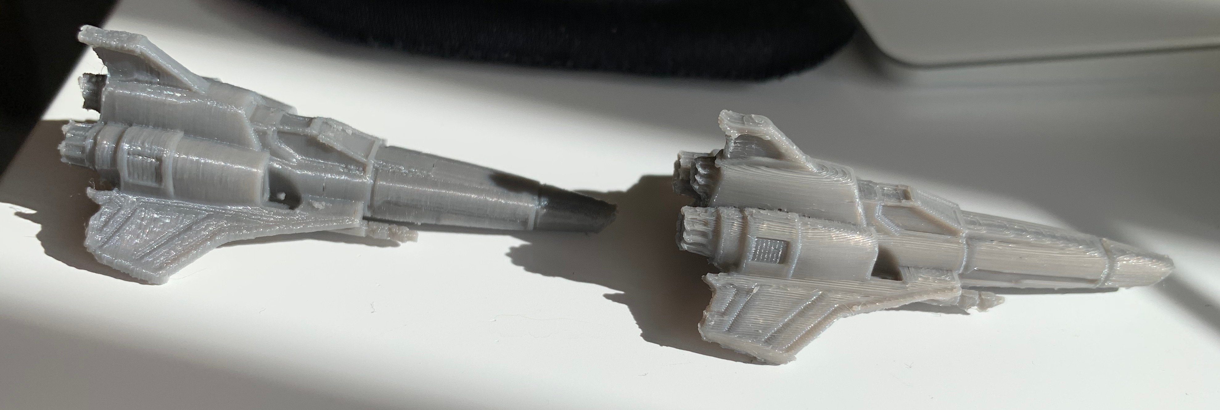 3D printing Viper mk.II Miniature - Battlestar Galactica・Cults
