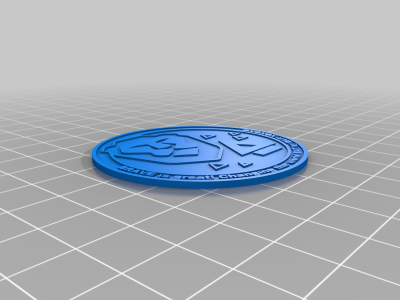 Бесплатный STL файл Brave Coin for the fan 🪙 ・3D-печатная модель для ...