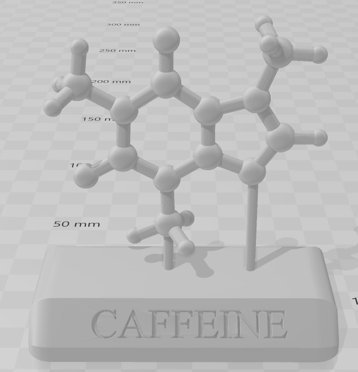 Free STL file Caffeine 🎨 ・3D printable model to download・Cults