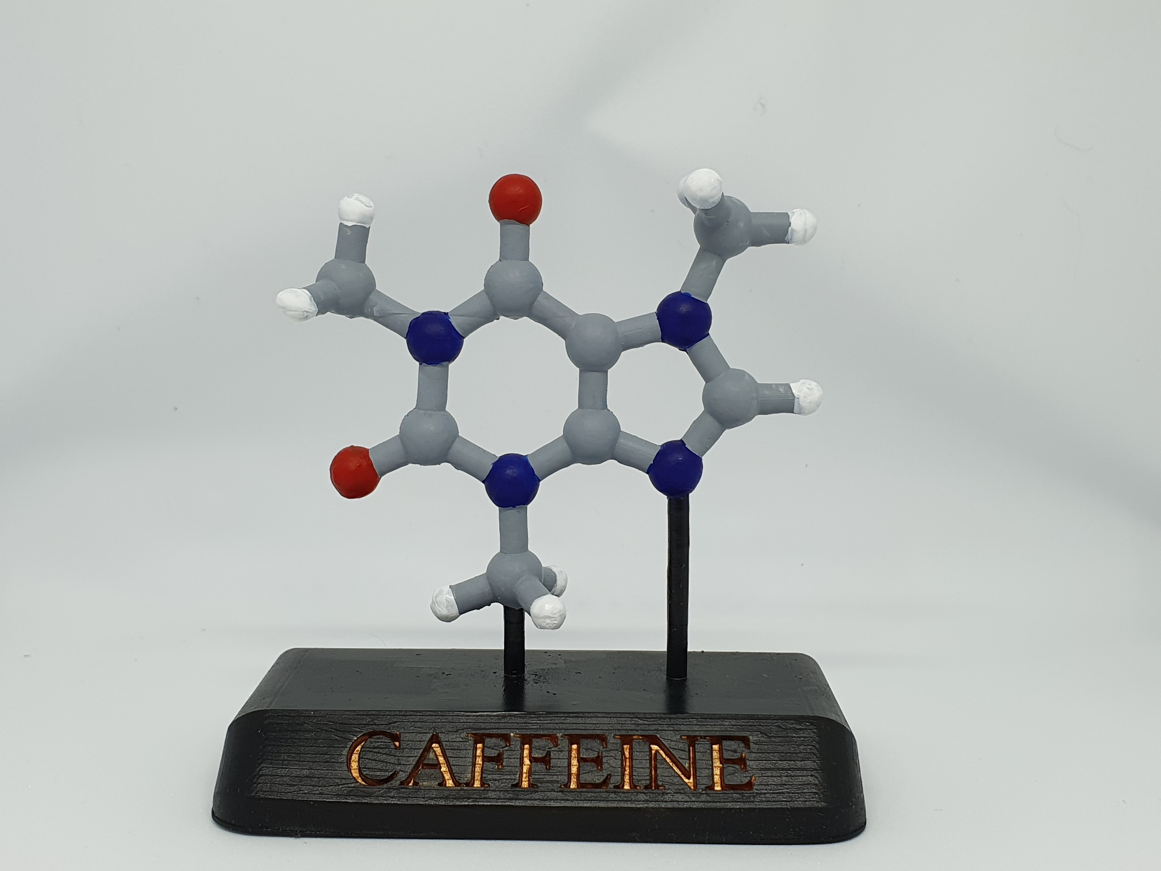 Free STL file Caffeine 🎨 ・3D printable model to download・Cults